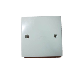 White Plug Electric Mains Spare Wall Switch Socket Single Blanking ...