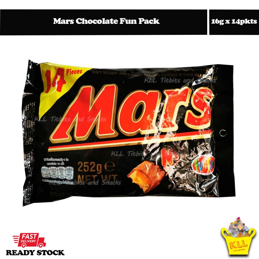 Mars Chocolate Fun Pack 16g x 14pkts | Shopee Malaysia