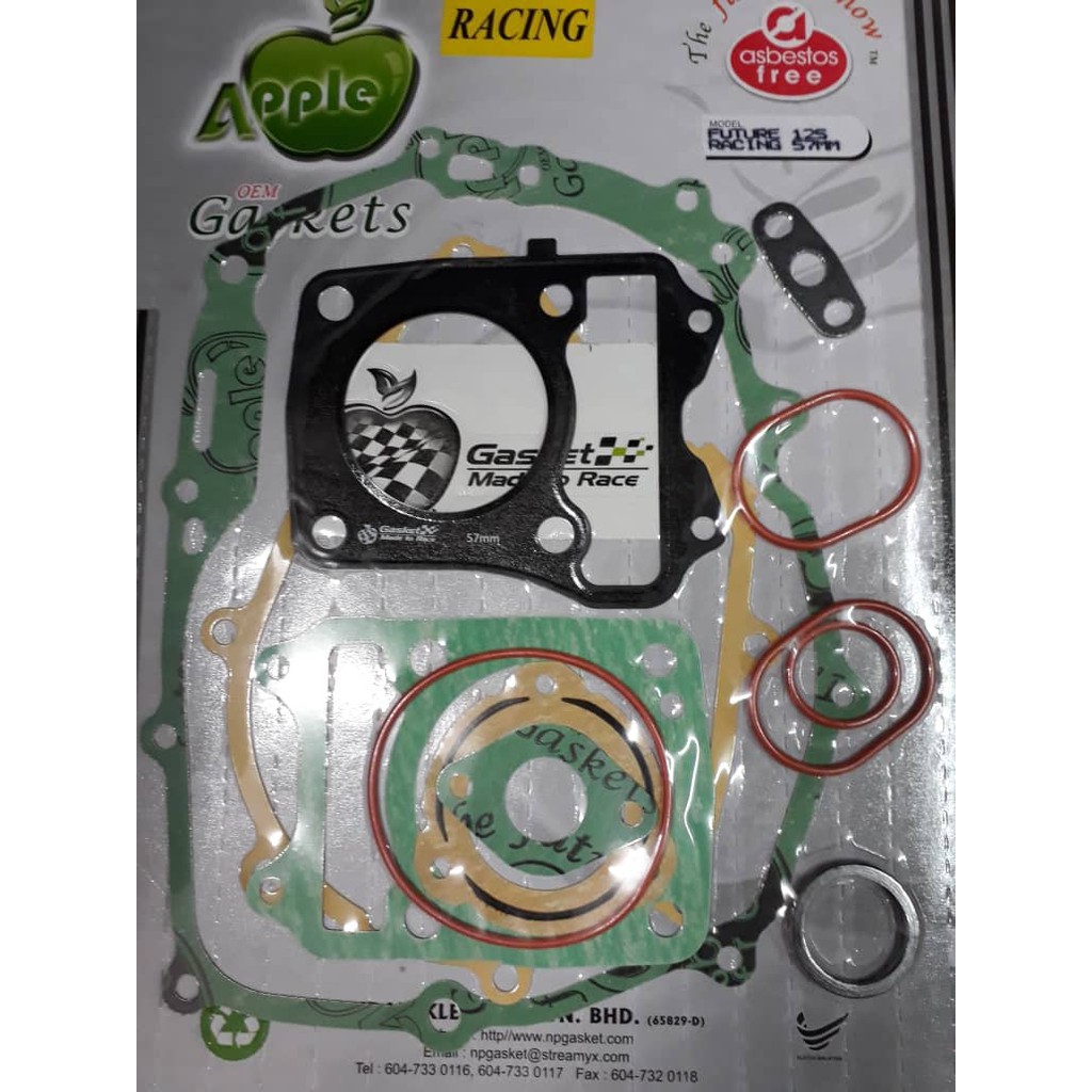 NP OVERHAUL GASKET OH FULL SET FUTURE / FUTURE FI / WAVE 125 FI ( STD ...