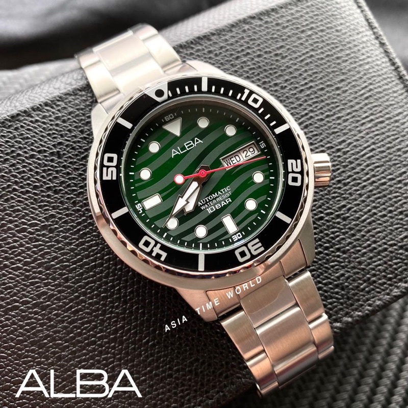 [Original] Alba AL4339X Automatic Men's Watch 100m Water Resistant with ...