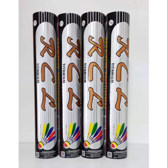 【Ready Stock】RCL titanium Badminton shuttlecock ( Tournament Grade ...
