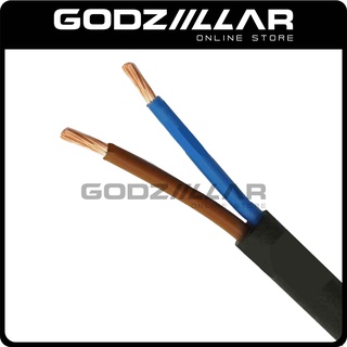 (Loose Cut) 23/0.15 x 2C Twin Flat VDE Cable | 2.5mm x 2C Flexible ...