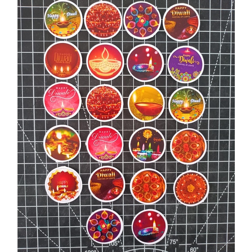 READY STOCK Cake Topper CupCake Diwali Deepavali Festival of Light ...