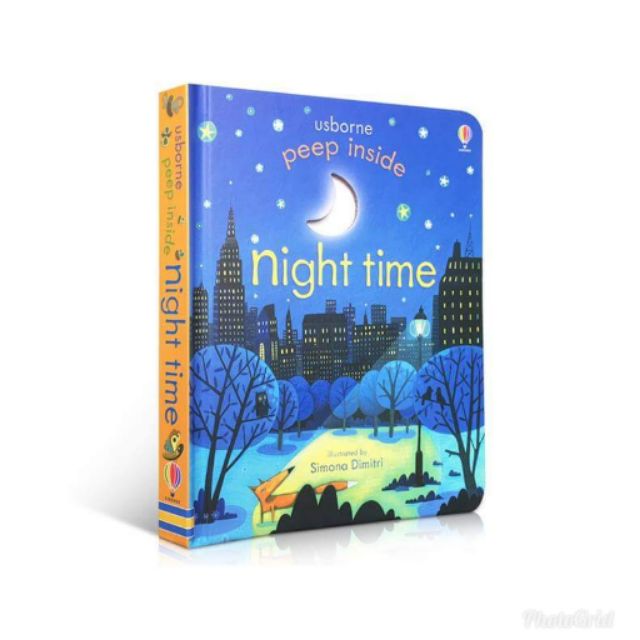 Usborne Peep Inside Night Time(Ready stock) | Shopee Malaysia