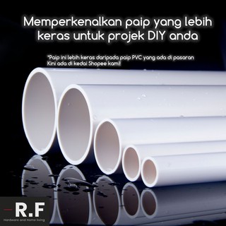 PVC Pipe Joint Fitting Connector Penyambung Paip FOR DIY/Conduit/PVC ...