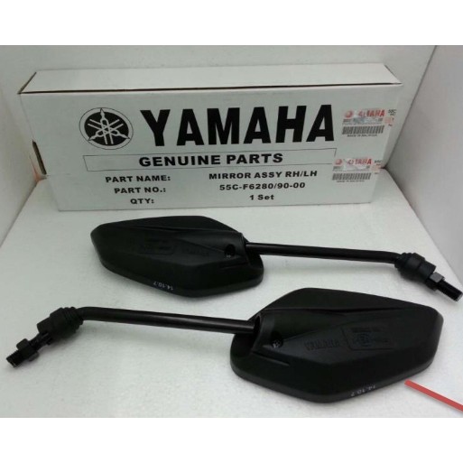YAMAHA HONDA OEM SIDE MIRROR Y110 CHROME KAKI LC135 NEW Y125Z Y110 ...