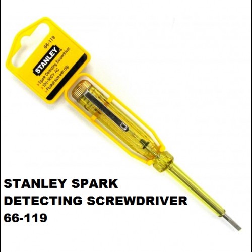 Stanley Test Pen 66-119 Spark Detecting Screwdriver 100-500V 5-1/2 inch ...