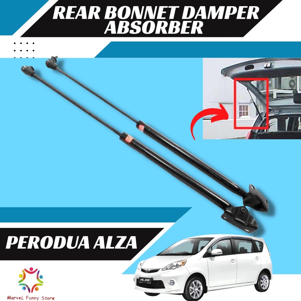 PERODUA ALZA REAR BONNET DAMPER ABSORBER | Shopee Malaysia