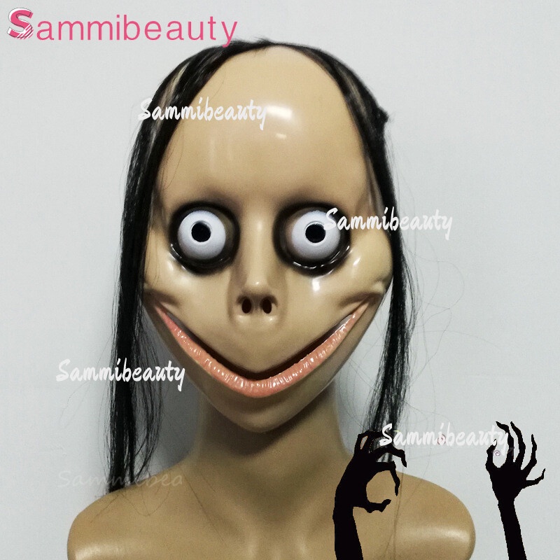 Halloween Scary Zombie Face Mask Latex Cosplay Costume Festival Ghost ...