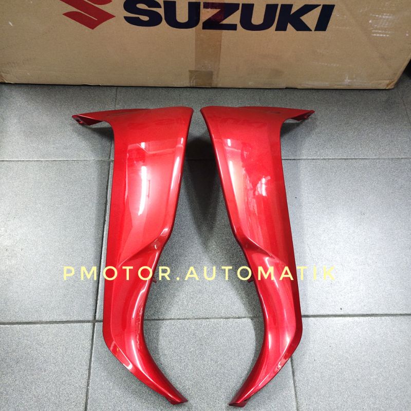 SUZUKI SHOGUN RR / SP LEG SHIELD SET KEPAK KIRI KANAN ORIGINAL SGP ...