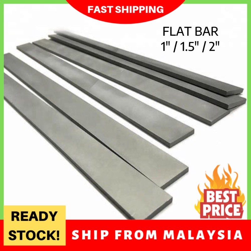 FLAT BAR MILD STEEL ( BESI ) 1" / 1.5" | Shopee Malaysia
