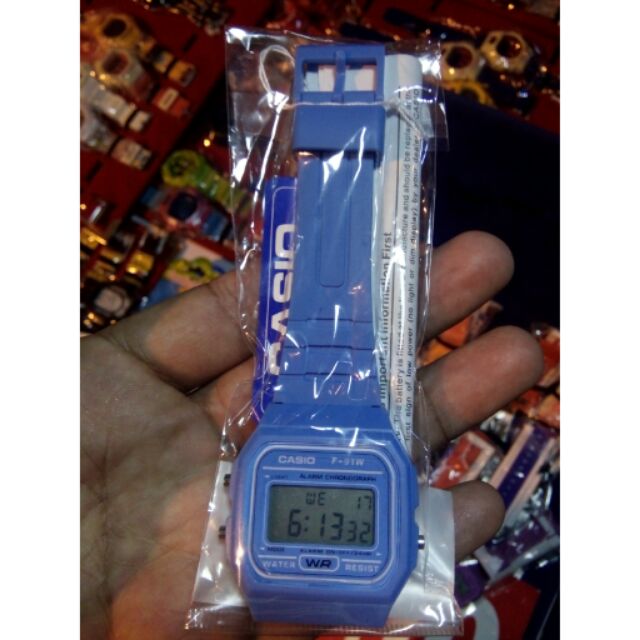 Casio Retro Sky Blue Color | Shopee Malaysia