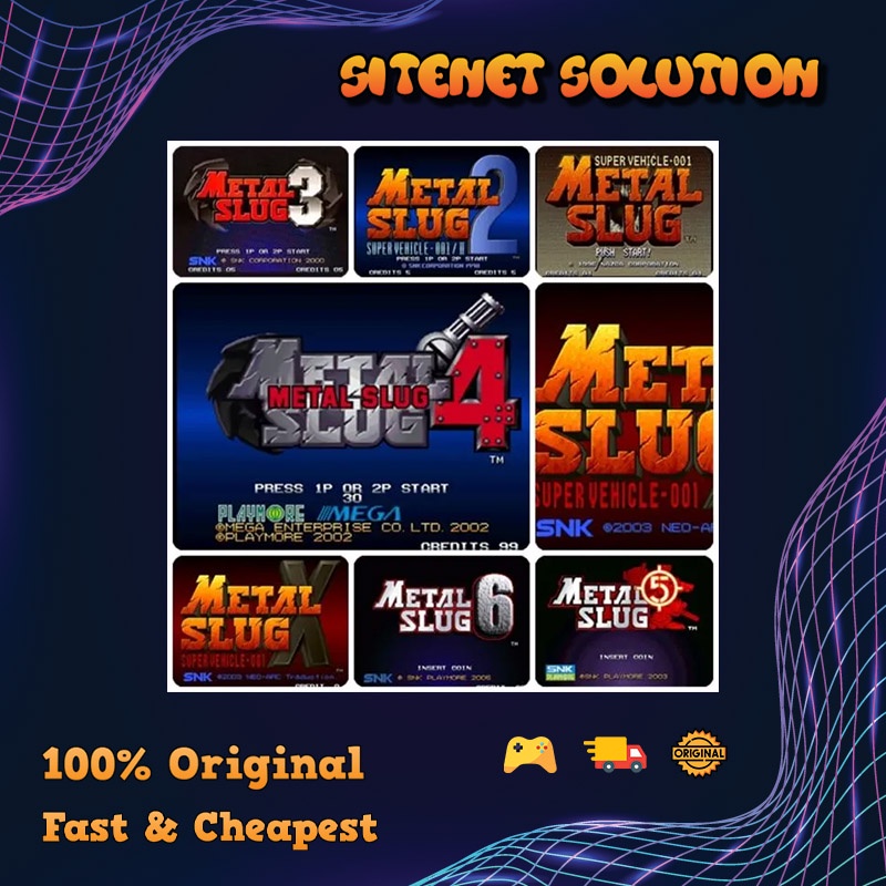 Metal Slug Collection 1-6 [PC Digital Download][Offline] | Shopee Malaysia
