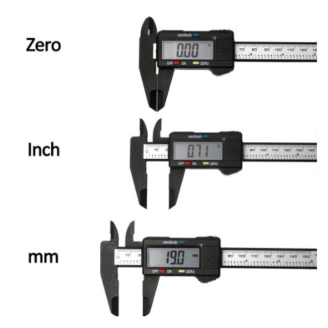 ELECTRONIC! Digital Caliper Digital Measuring Tools Alat Ukur Digital ...