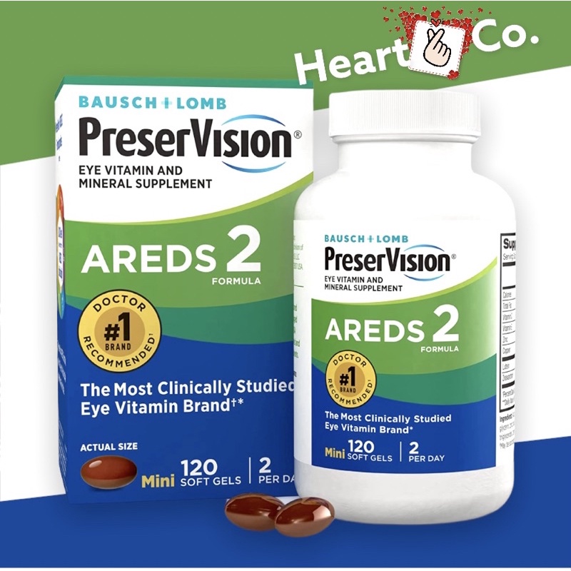 PreserVision AREDS 2 Eye Vitamin & Mineral Supplement | Shopee Malaysia