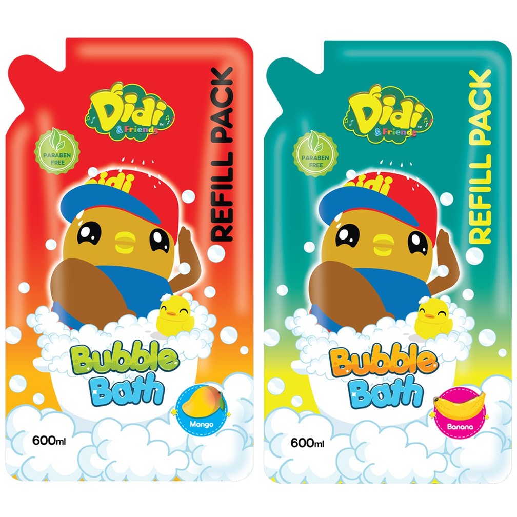Didi & Friends Bubble Bath (Refill Pack) | Shopee Malaysia