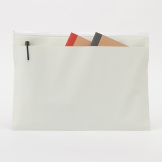 MUJI Translucent Pocket Folder with Exterior Pockets A4 | Shopee Malaysia