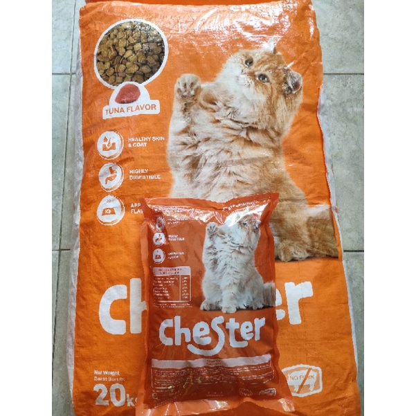 Chester Cat food Tuna flavor / Chester Cat food 1kg | Shopee Malaysia