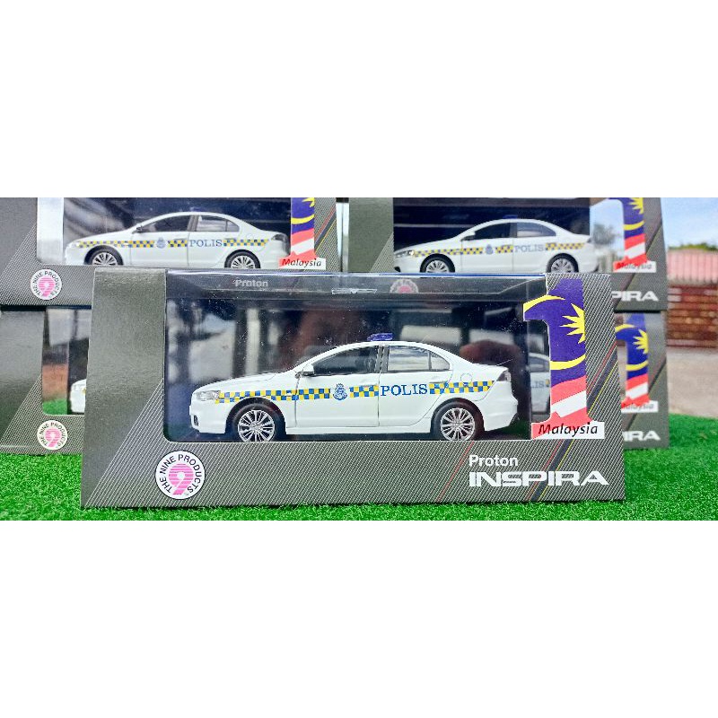 POLIS INSPIRA 1/32 PROTON INSPIRA POLIS PDRM DIECAST MODEL | Shopee ...
