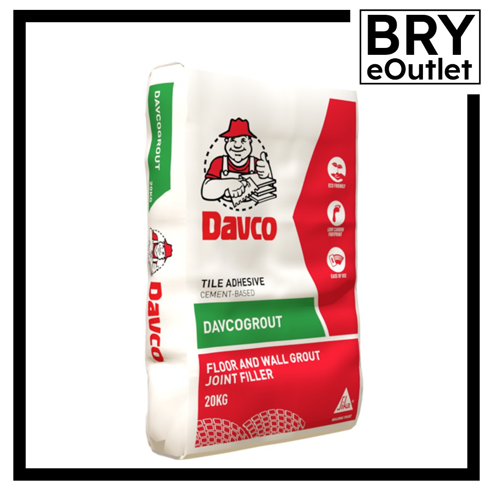 DAVCO GROUT - SIMEN KALER, Tile Joint Filler (1KG) | Shopee Malaysia
