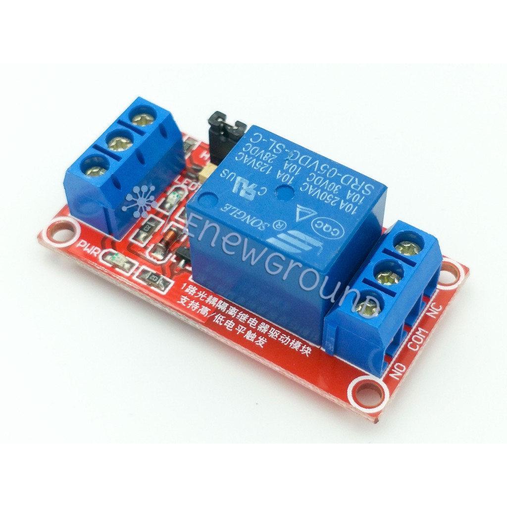 Mechanic relay module (1 channel, 5V) | Shopee Malaysia