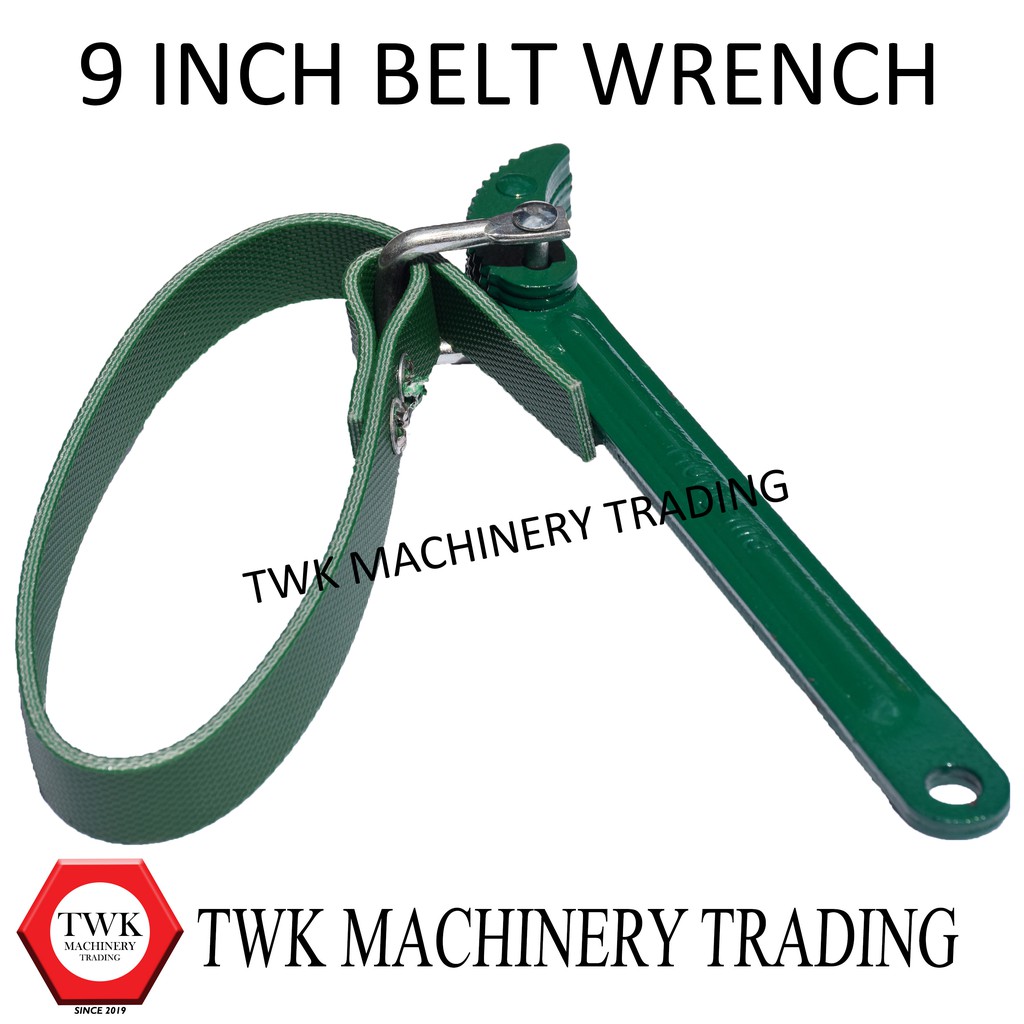 TWK filter wrench 9 INCH OIL FILTER WRENCH BELT TYPE FOR PROTON ...