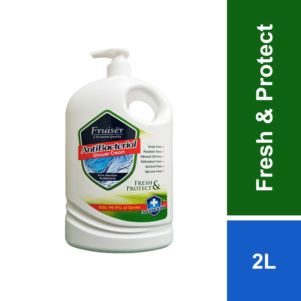 Fruiser Antibacterial Shower Cream - Fresh&Protect 2L | Shopee Malaysia