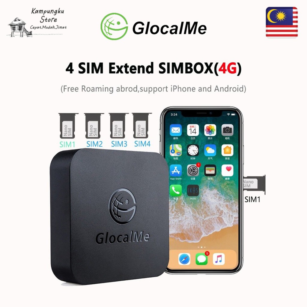 KL STOCK New GlocalMe SIMBOX Multi-SIM Multi-standby Solution Multi-SIM ...
