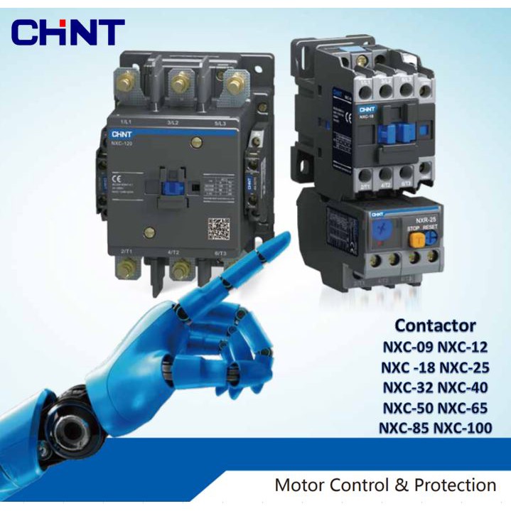 CHINT Contactor NXC-09 NXC-12 NXC -18 NXC-25 NXC-32 NXC-40 NXC-50 NXC-65 NXC-85 NXC-100 nxc ...