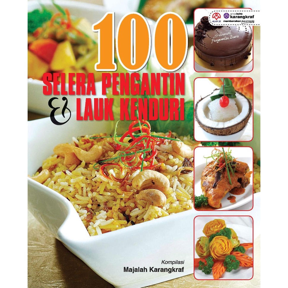 BUKU RESEPI : 100 SELERA PENGANTIN & LAUK KENDURI | Shopee Malaysia