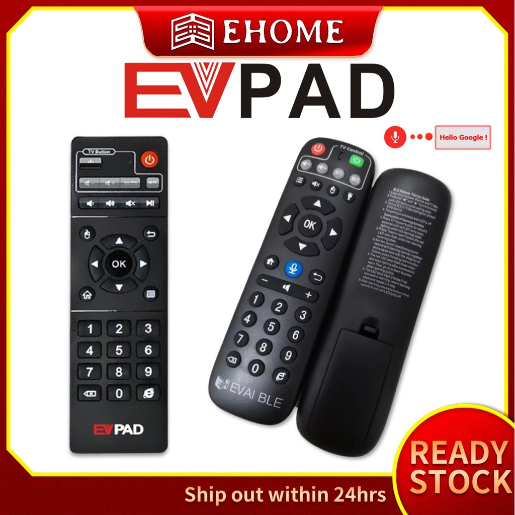 EVPAD Gen5 Evai BLE Voice Remote Controller 100% Original | Shopee Malaysia