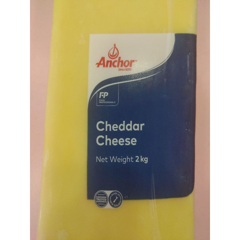 Anchor Cheddar Cheese 2Kg | Shopee Malaysia