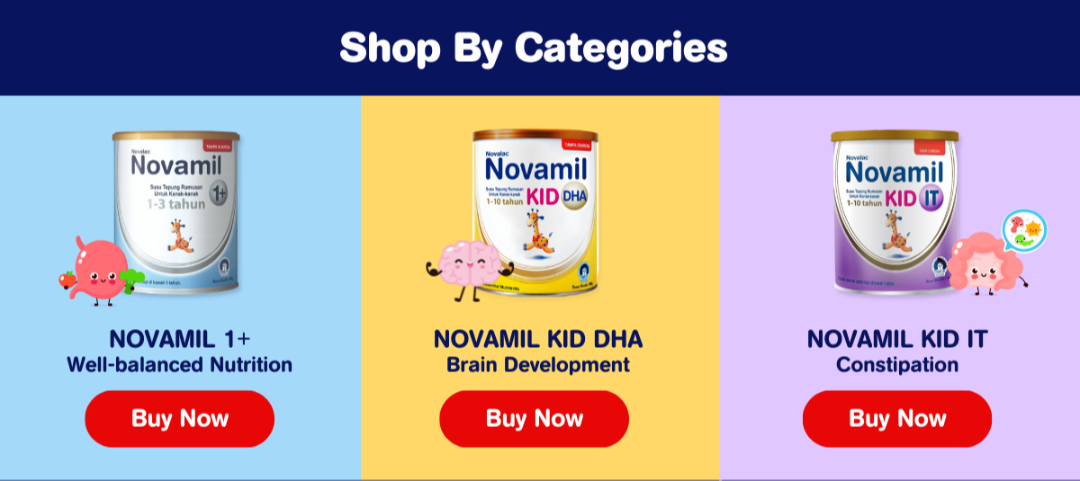 Novamil Official Shop Online, November 2022 | Shopee Malaysia