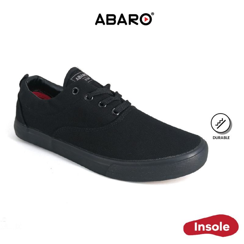 ABARO 7229 SCHOOL SHOES Unisex Slip Resistant/Comfy/Canvas/Rubber ...