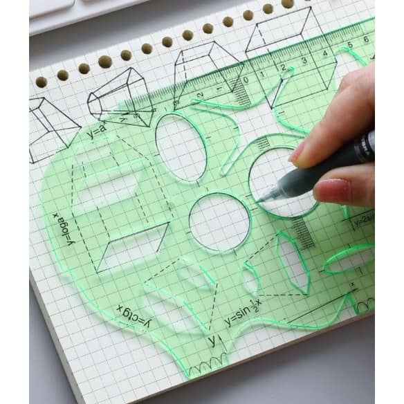 [KUAN YAN] JINSUHOU DRAWING TEMPLATE DRAWING RULER TECHNICAL DRAWING ...