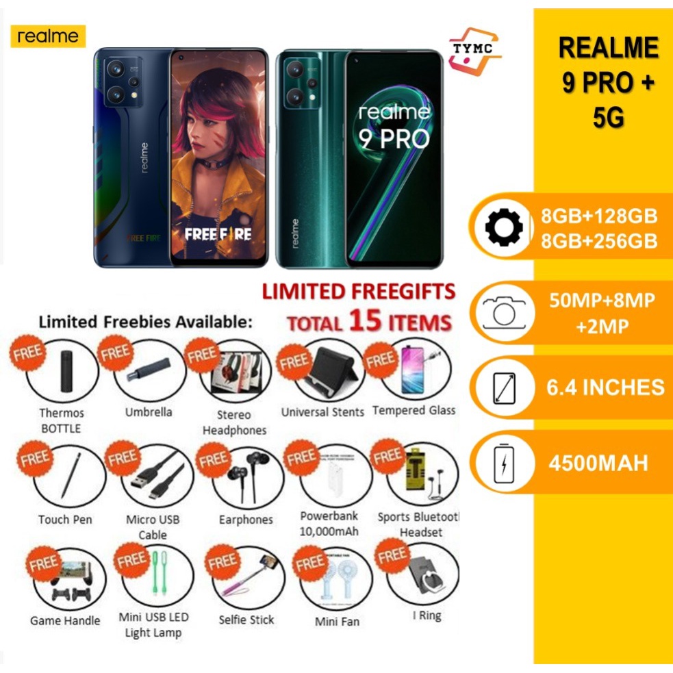 realme 9 Pro +Smartphone (8GB+128GB/8GB+256GB) Sony IMX766 OIS Camera | Dimensity 920 5G ...