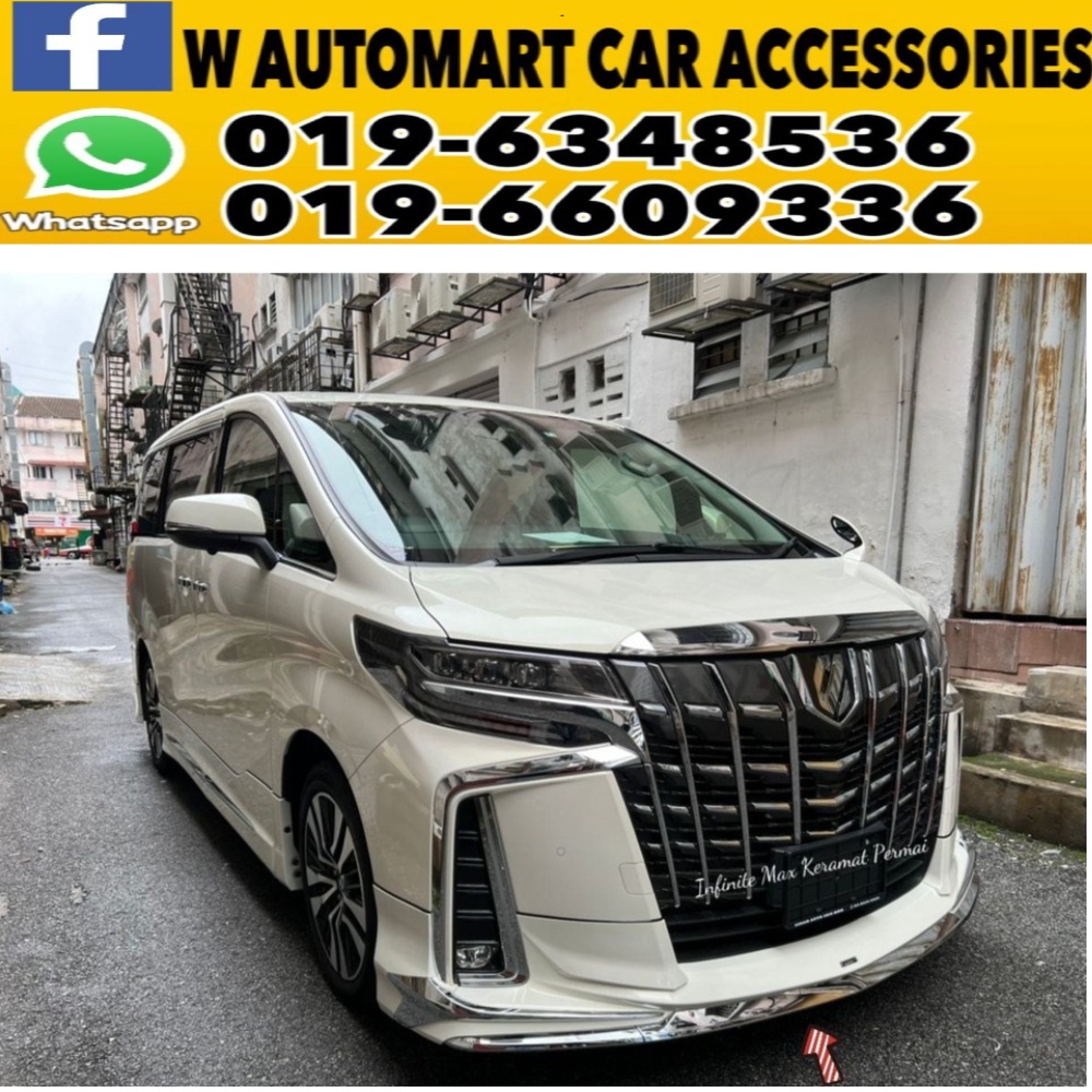 ALPHARD 2018 AERO MODELISTA BODYKIT | Shopee Malaysia