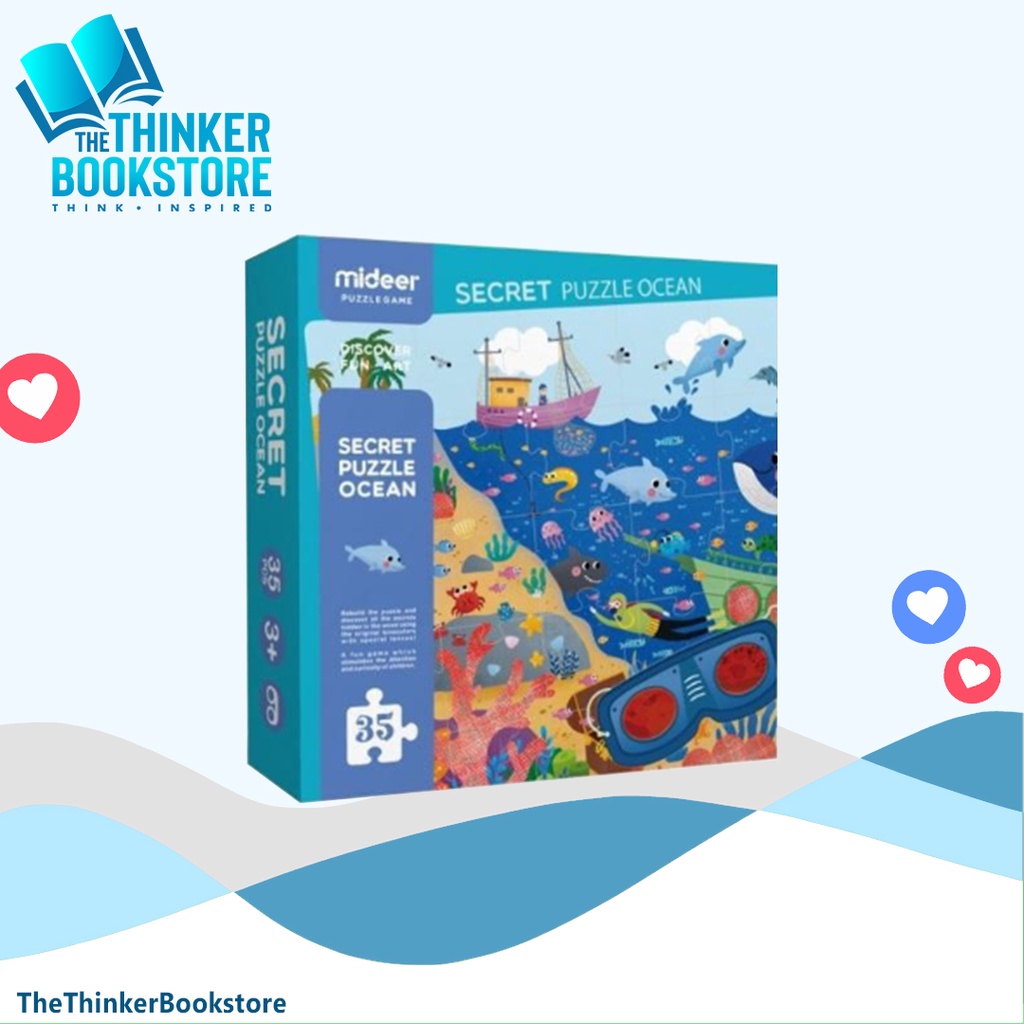 [Thinker] Secret Puzzle Collection: Ocean | Shopee Malaysia