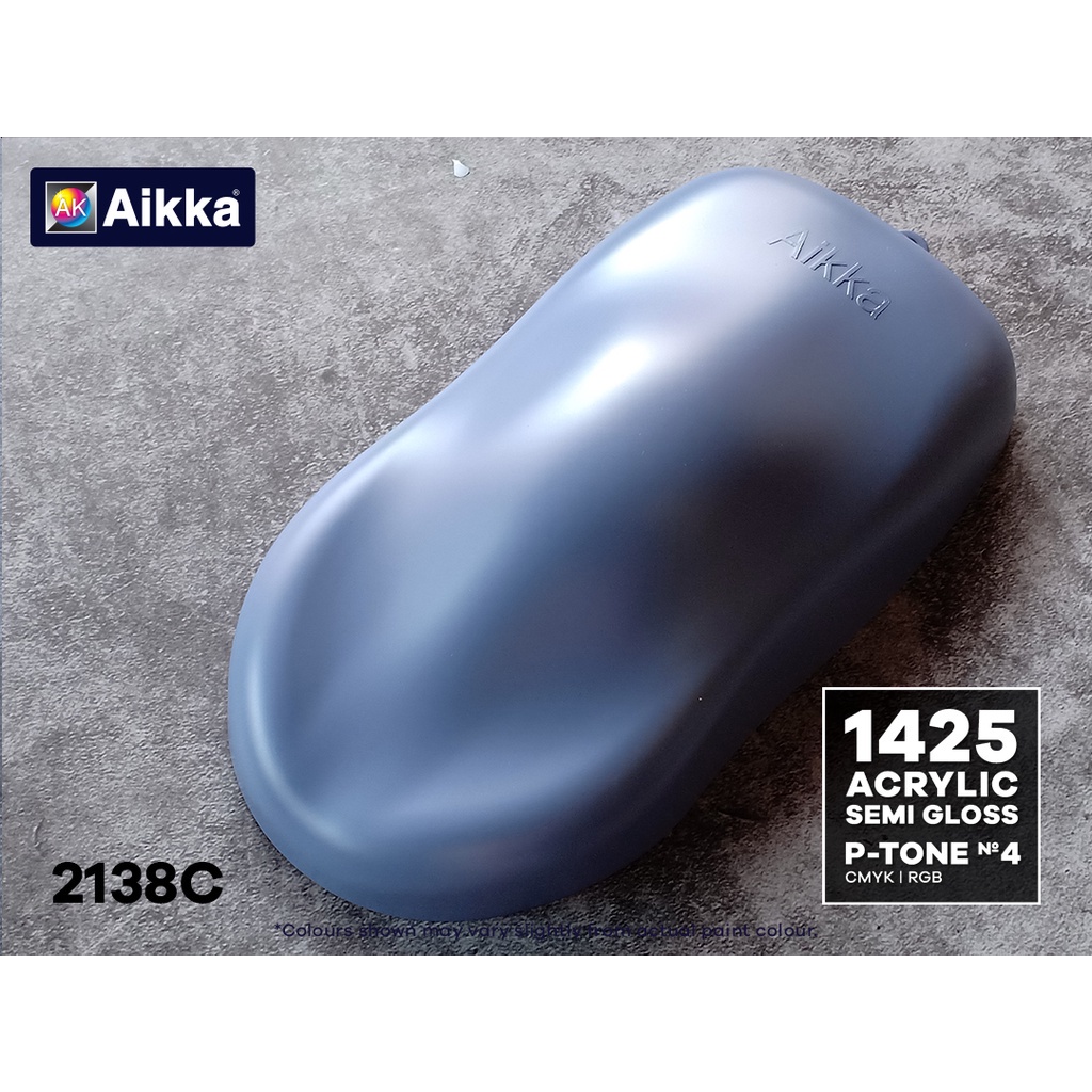 AIKKA Paint PANTONE Colour 2138C / 1425 ACRYLIC SEMI GLOSS PAINT ...