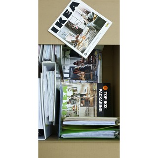 Plain Carton Box Packing Cardboard / Kotak Besar Simpan Barang - Medium ...