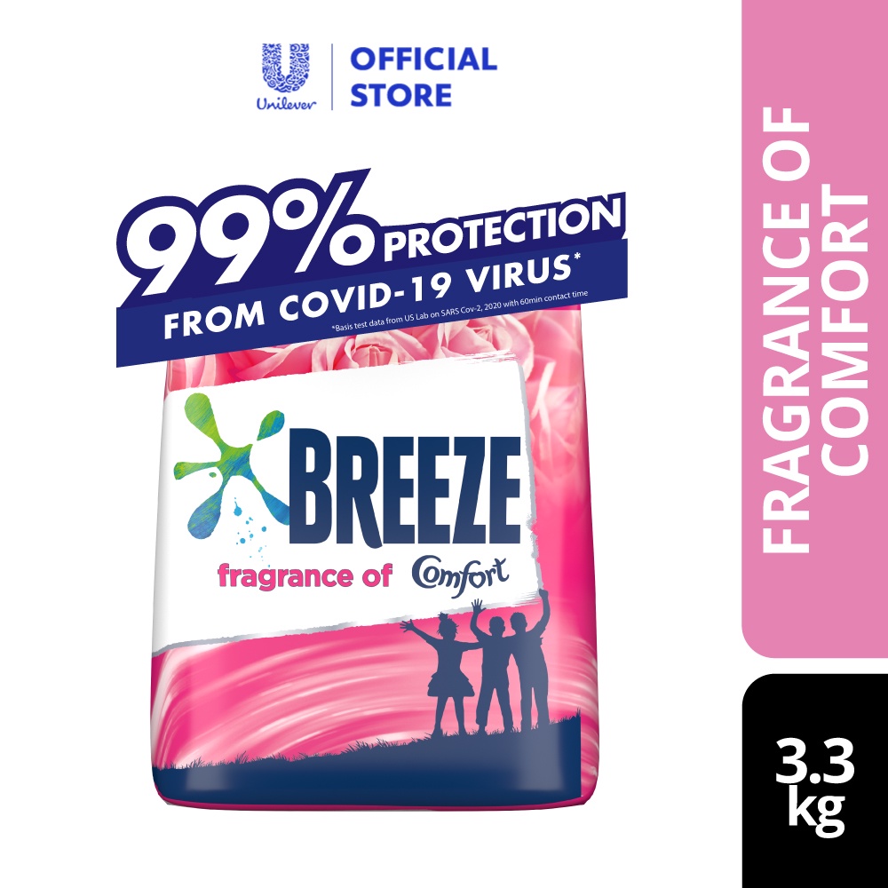 Breeze Powder Detergent Fragrance of Comfort (3.3kg) | Shopee Malaysia
