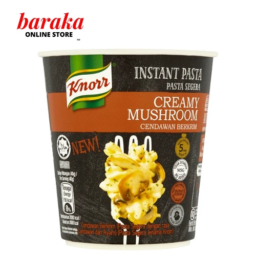 Knorr Instant Pasta Creamy Mushroom 40g | Shopee Malaysia