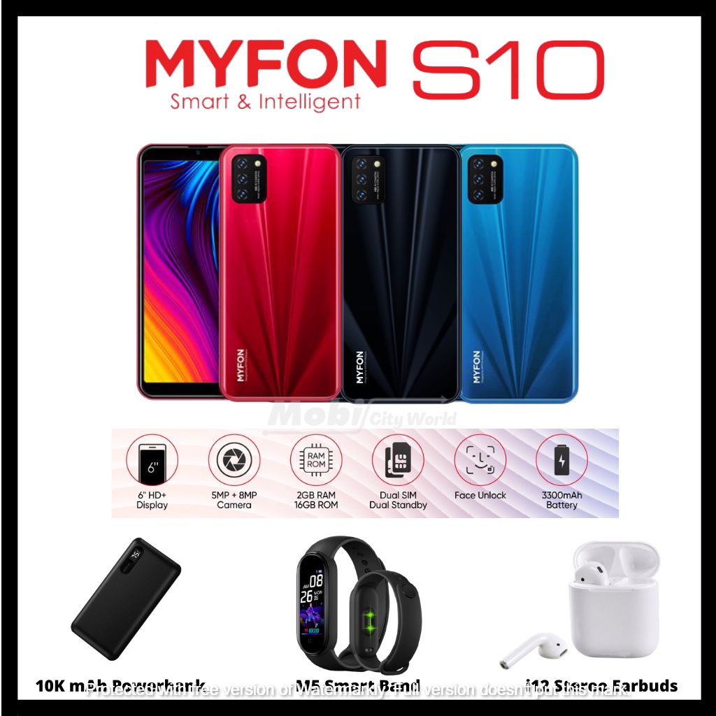 MyFon S10 [2GB RAM+16GB ROM] | 6" HD+ Display | Dual SIM+Wi-Fi ...