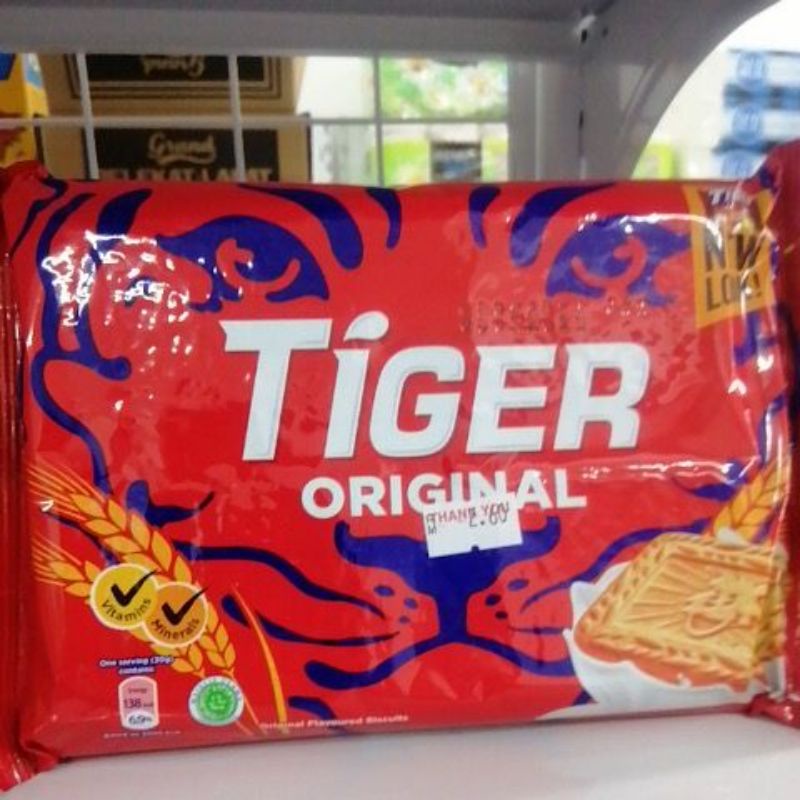 BISKUT TIGER ORIGINAL-180GM | Shopee Malaysia