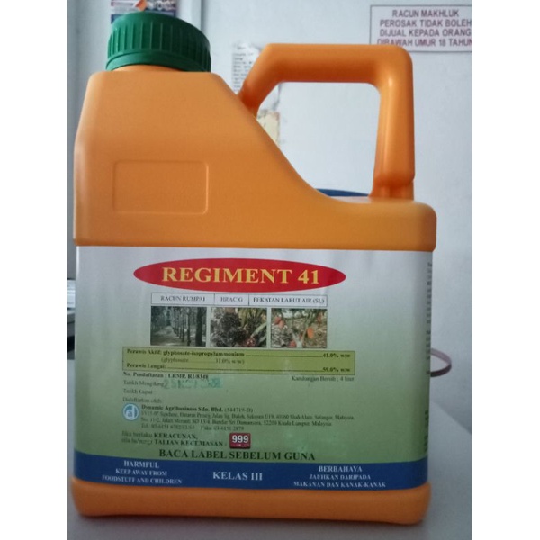 4LRegiment Racun Serap/lambat Mati/Glyphosate 41%/ Ken Up/ Ecomax ...