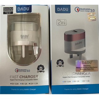 Dadu Qualcomm Quick Charge 3.0 Fast Charger | Shopee Malaysia