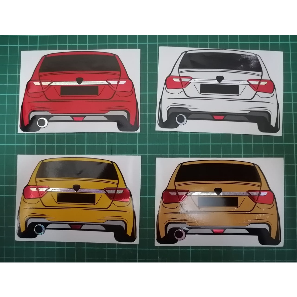 [Ready Stock]Proton Saga vvt/Saga cvt reflective sticker KI00472 ...