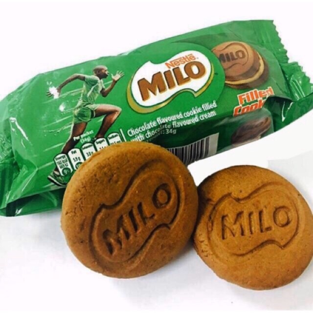 Nestle Milo Sandwich Cookie Biscuit 34g | Shopee Malaysia