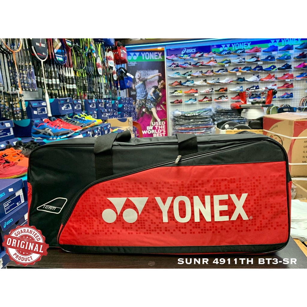Yonex New Team Tournament Bag - SUNR 4911TH BT3-SR - | Shopee Malaysia