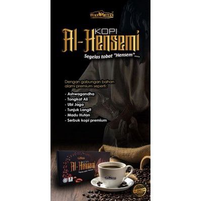 Kopi Al-Hensemi Tuan Hutan | Shopee Malaysia